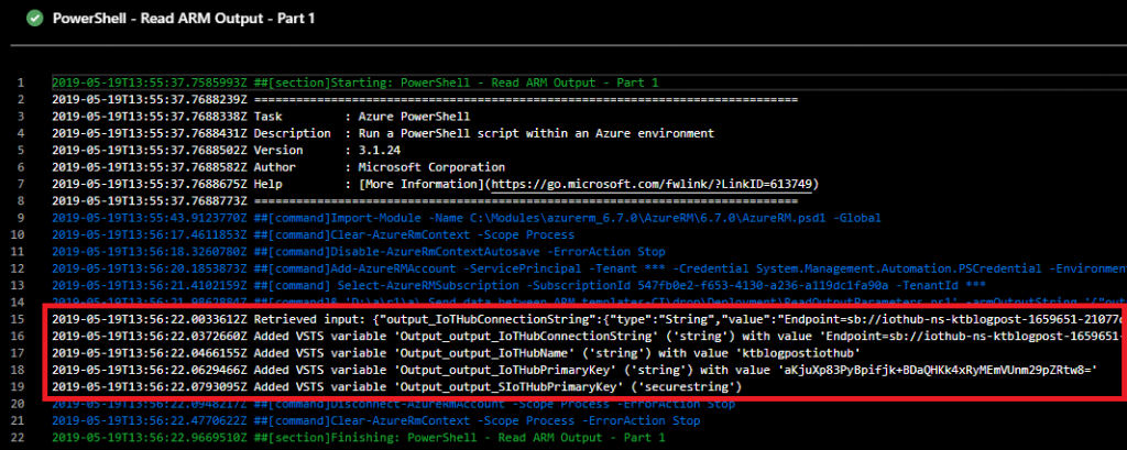 Using Values From Your Arm Template Across Your Azure Devops Pipeline With Powershell Kevins